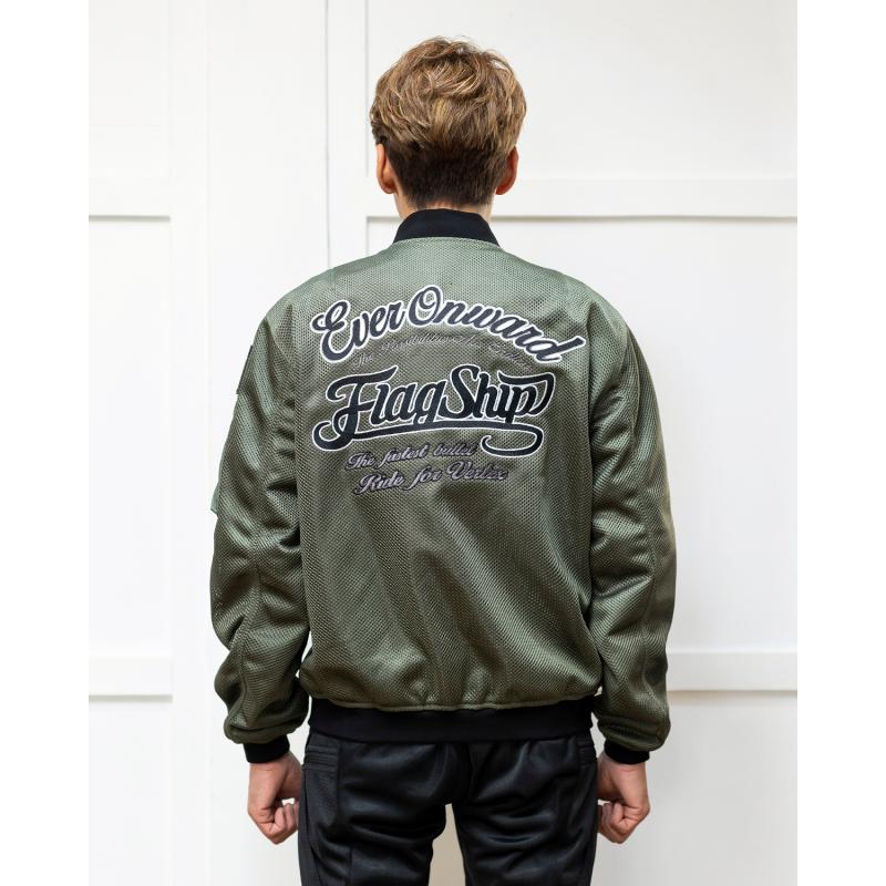 FLAGSHIP（バイク） サイズ交換無料 FJ-S219 FLAGSHIP 春夏 ジャケット ベンタスMA-1 タイプA : フラッグシップ ヤフー店 - 通販 - Yahoo!ショッピング