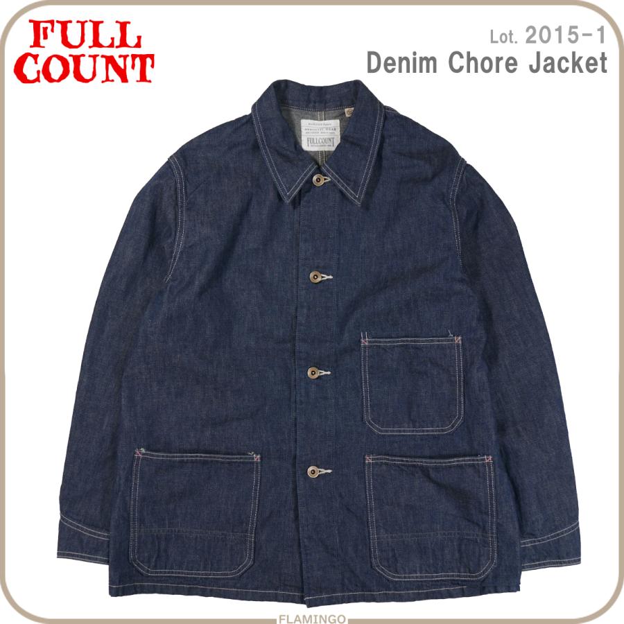 FULLCOUNT 2015-1 フルカウント "Denim Chore Jacket" (2015) : FLAMINGO Sapporo - 通販 - Yahoo!ショッピング