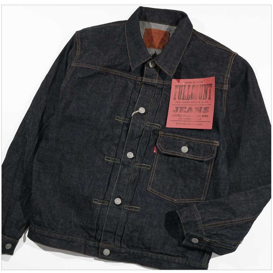FULLCOUNT 2107W フルカウント "13.7oz Type 1 Denim Jacket One Wash" (2107) : FLAMINGO Sapporo - 通販 ...