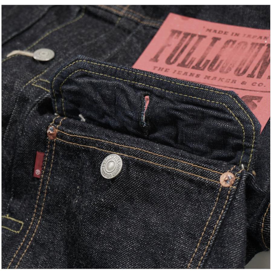 FULLCOUNT 2107W フルカウント "13.7oz Type 1 Denim Jacket One Wash" (2107) : FLAMINGO Sapporo - 通販 ...