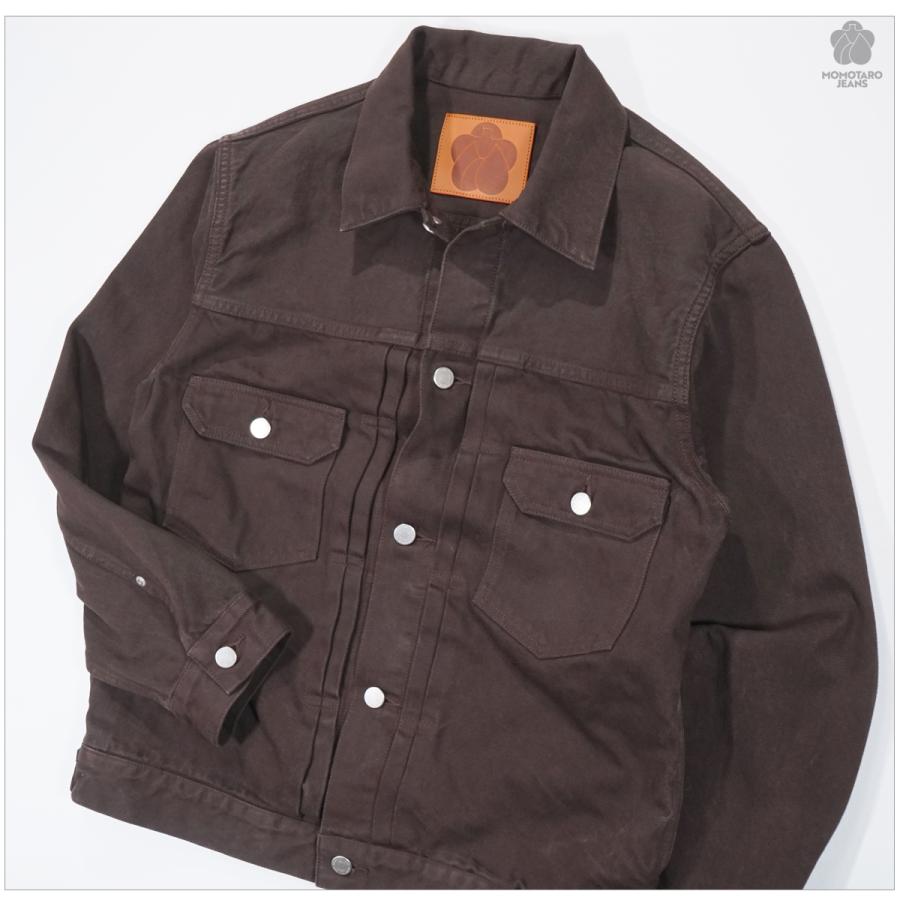 桃太郎ジーンズ MMGJ6000 MOMOTARO JEANS "オニグルミ染め 15oz デニムジャケット" : FLAMINGO ...