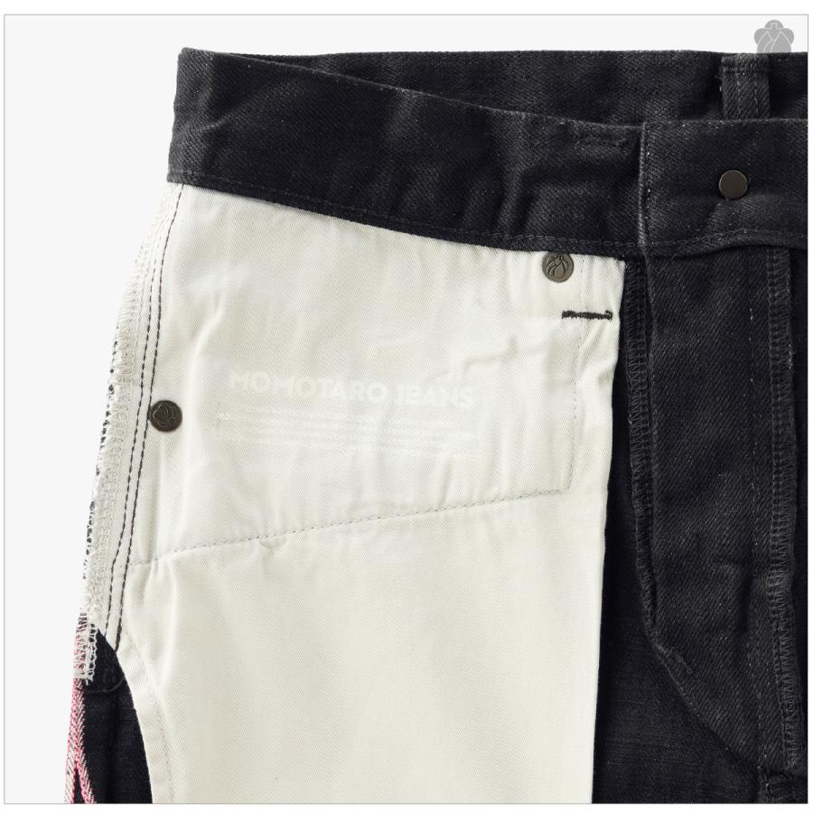 MMJZ1201 桃太郎ジーンズ MOMOTARO JEANS "#200 CLASSIC TAPERED 15.7oz Zipper (BLACK)" (MMJZ1201 ...