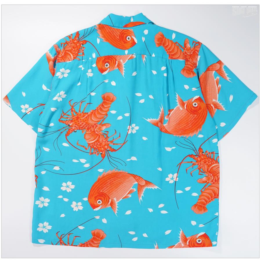 SUN SURF SS39483 サンサーフ "SYMBOL OF GOOD LUCK" スペシャルエディション 半袖アロハシャツ ...