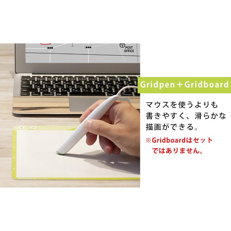 Gridwork Gridpen 単品 充電不要 アプリ不要 ペン型マウス PC 手書き可能（ITM） :F10021936:flaner - 通販 - Yahoo!ショッピング