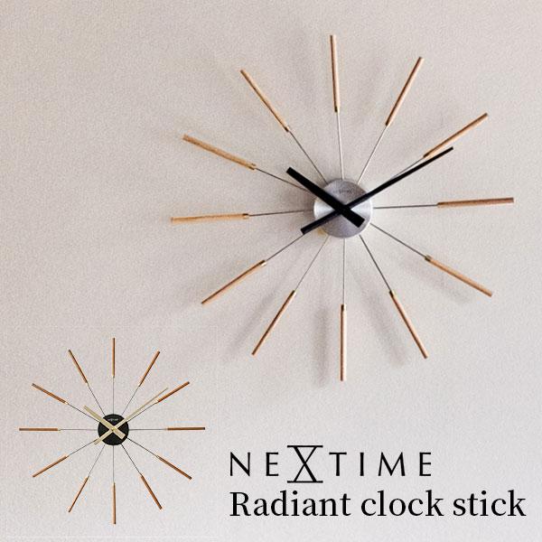 NEXTIME Radiant clock stick｜ラジアント クロック スティック/電池おまけ付 : flaner - 通販 ...
