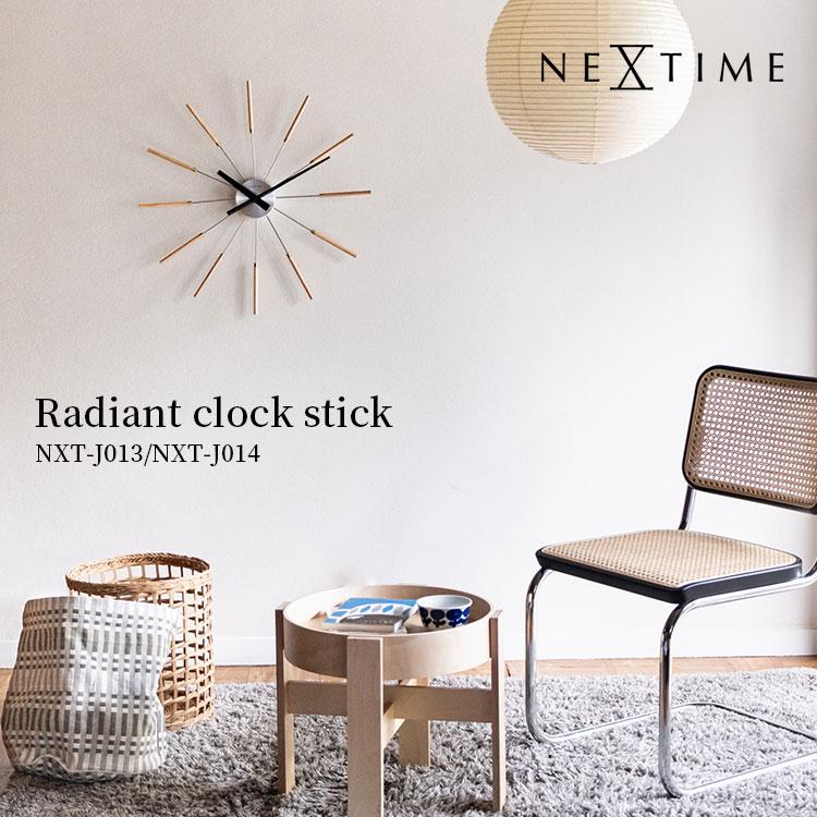 予約 NEXTIME Radiant clock stick｜ラジアント クロック スティック/電池おまけ付 : flaner - 通販 ...