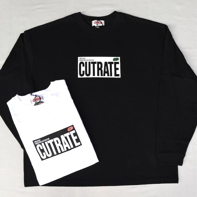 Cut-Rate CUTRATE カットレイト BOX LOGO L/S Tシャツ ロンT : フラッシュキャデラック - 通販 - Yahoo!ショッピング