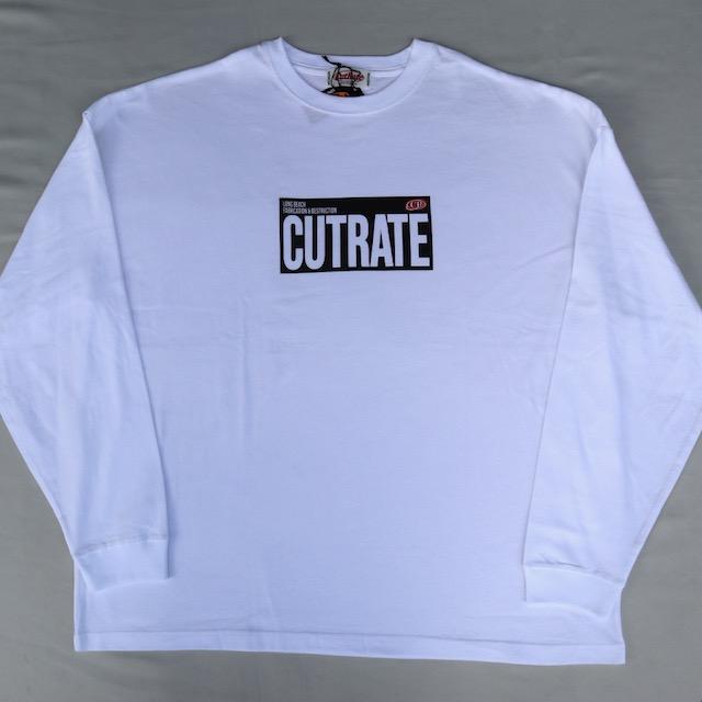 CUTRATE カットレイト BOX LOGO L/S Tシャツ ロンT : cr086 : フラッシュキャデラック - 通販 - Yahoo!ショッピング
