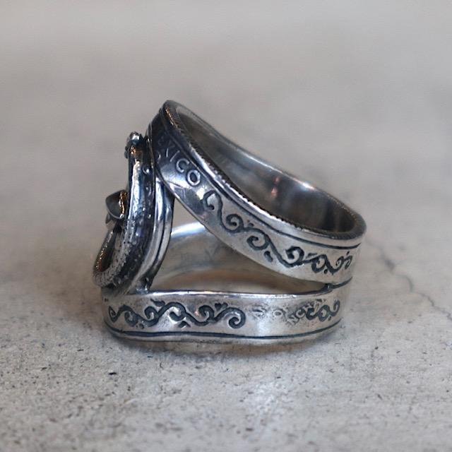 サイズ21 galcia RING / MAYA & UROBOROS,EYE ガルシア リング SILVER925 22R-MCUE001SS : フラッシュキャデラック - 通販 ...