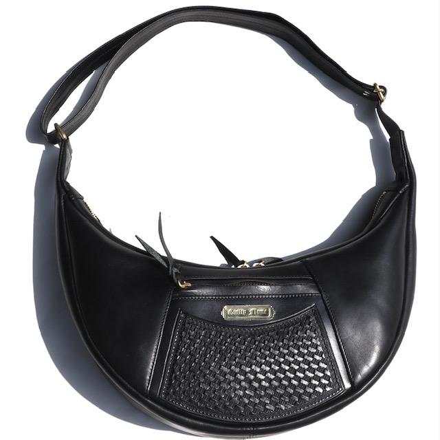 GuiltyFlame ギルティーフレーム バナナバッグ GF-BBB オイルバケッタレザー ブラック ショルダーバッグ : フラッシュキャデラック - 通販 - Yahoo!ショッピング