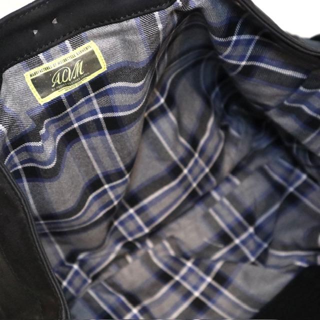 PEANUTS＆CO 限定 Peanuts&Co ACVM コラボ WAXED COTTON NEWS PAPER BAG Black ...