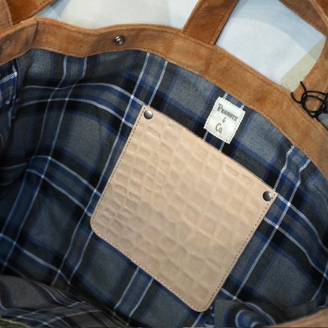 限定 Peanuts&Co ACVM コラボ PIG SUEDE NEWS PAPER BAG ライトブラウン ショルダーバッグ ピーナッツ ...