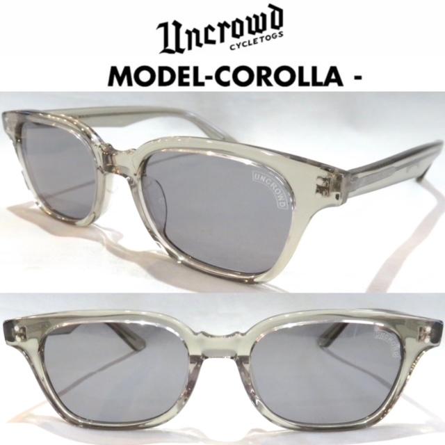BLUCO スモークレンズ UNCROWD アンクラウド SHADE サングラス Model-COROLLA CLEAR GRAY-SMOKE : フラッシュキャデラック - 通販 ...
