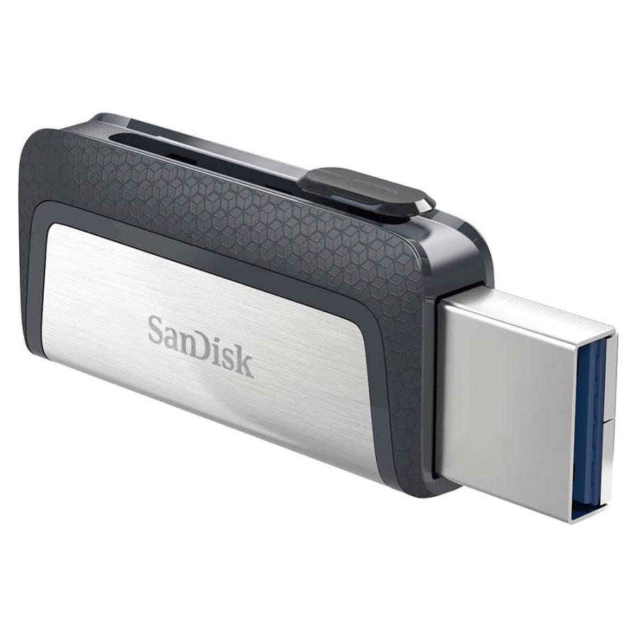 SanDisk 【256GB】 サンディスク USBメモリー USB3.1 Gen1 Type-C & Type-Aデュアルコネクタ搭載 R ...