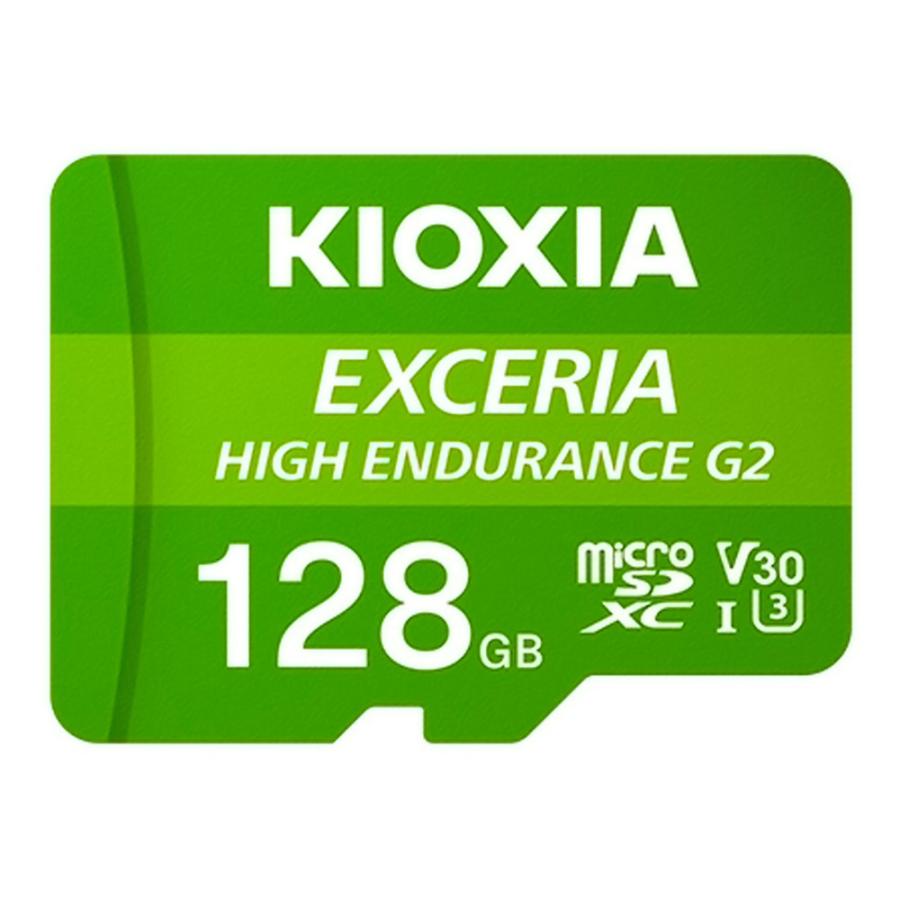 EXCERIA（東芝） マイクロSDカード microSDXC 128GB KIOXIA EXCERIA High Endurance G2 ドラレコ向け UHS-I U3 V30 A1 R ...