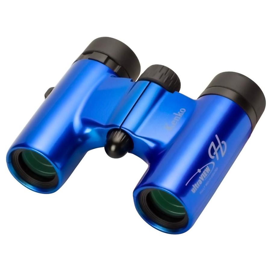 ケンコー・トキナー 双眼鏡 6倍 ultraVIEW ウルトラビューH 6×21DH FMC Kenko 口径21mm ダハプリズム フルマルチコート 軽量 アルミダイカスト製 ブルー ...