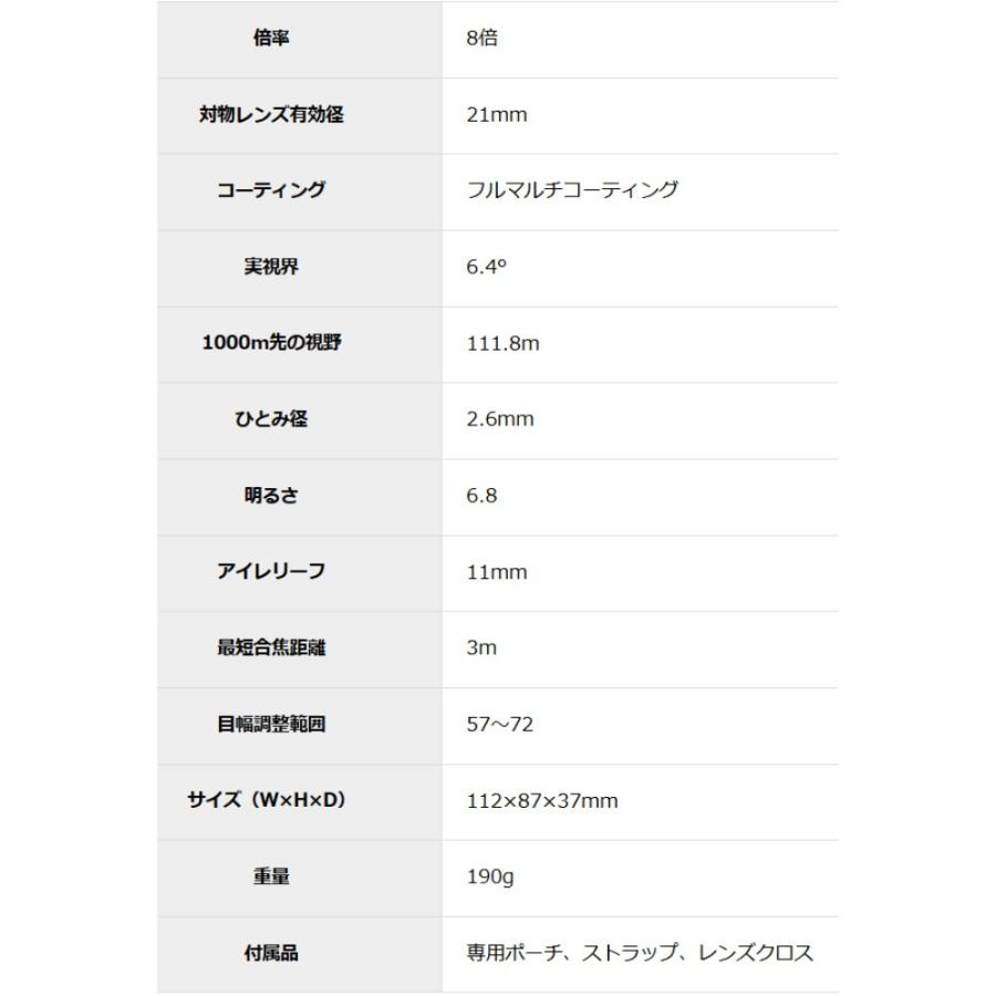 双眼鏡 8倍 ultraVIEW ウルトラビューH 8×21DH FMC Kenko 口径25mm ダハプリズム フルマルチコート 軽量 アルミダイカスト製 レッド 8X21DHFMC-RD ...