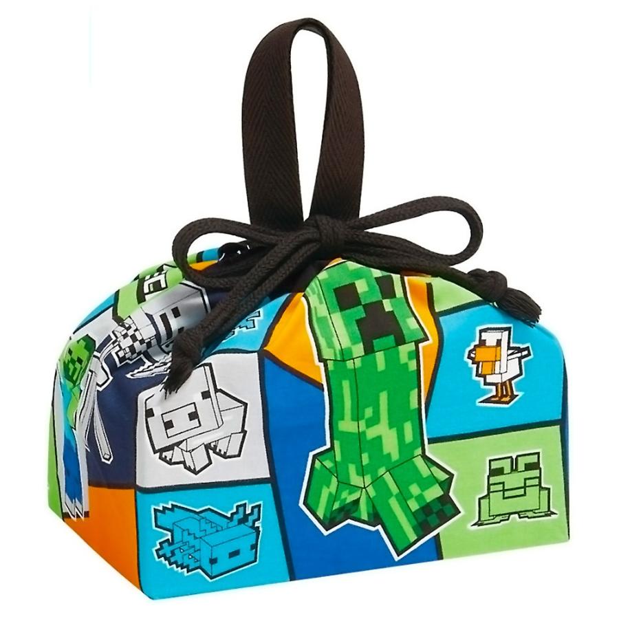 スケーター ランチ巾着 マインクラフト Minecraft 25 お弁当巾着 お弁当袋 SKATER 子供 キッズ サイズ290×165×マチ120mm 690969-KB7 メ : 風見鶏 ...