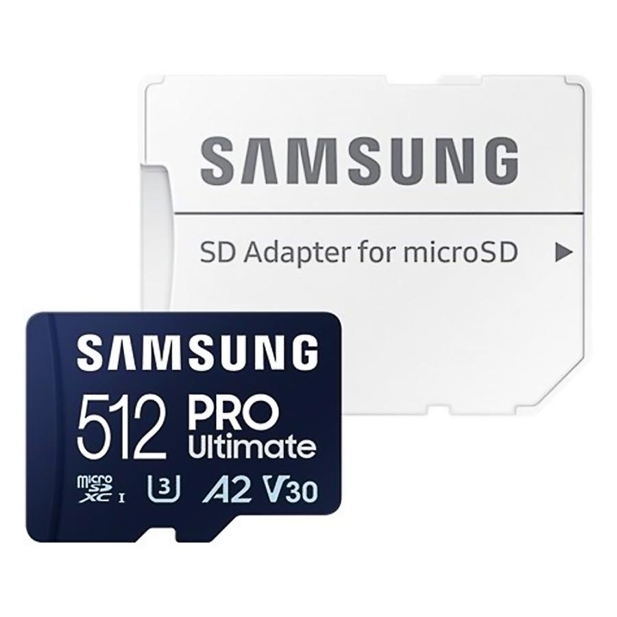 SAMSUNG マイクロSD 512GB microSDXC Samsung サムスン PRO Ultimate Class10 UHS-I U3 V30 A2 R:200MB/s W ...