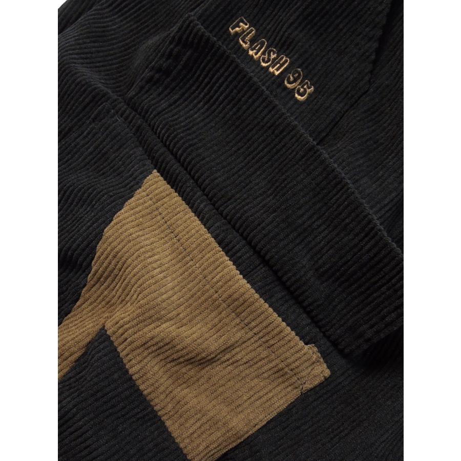 [FLASH POINT] FLASH 95 EMB CORDUROY CARGO PANTS(BK) : FLASH POINT - 通販 - Yahoo!ショッピング