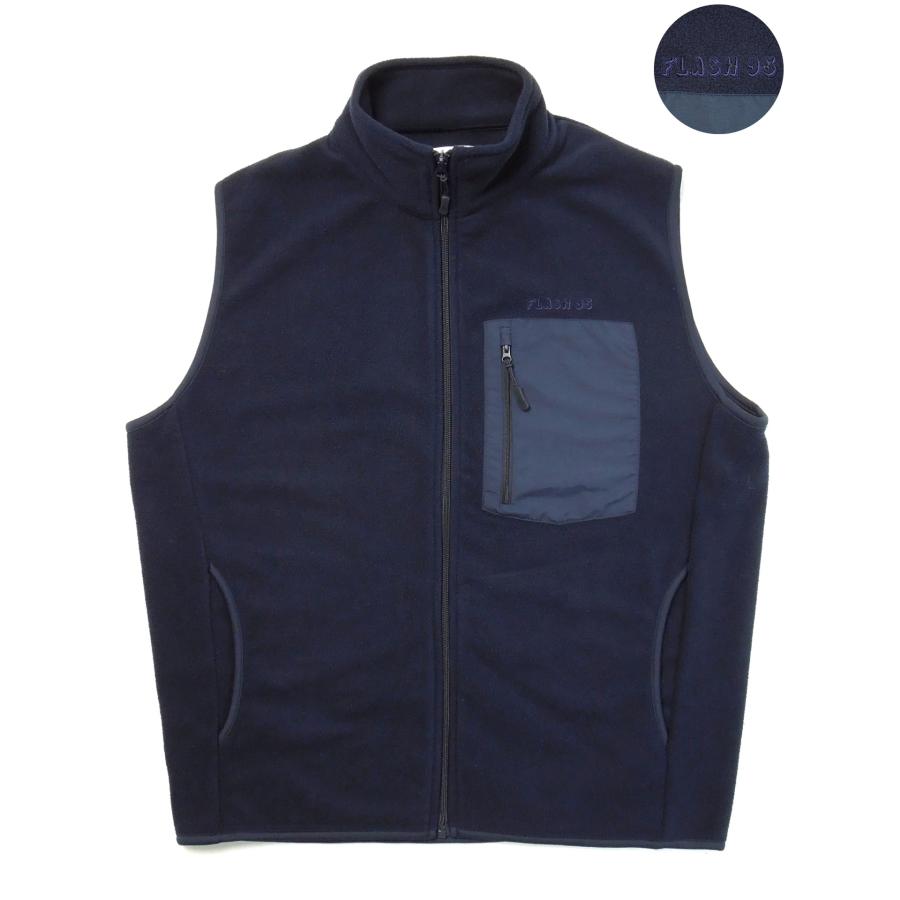 [FLASH POINT] FLASH 95 EMB FLEECE VEST(NV) : FLASH POINT - 通販 - Yahoo!ショッピング