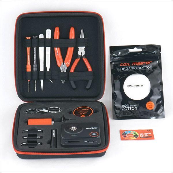18650バッテリーセット 電子タバコ vape コイルマスター ツールキット COILMASTER DIY ツールセット V3 : 電子 ...