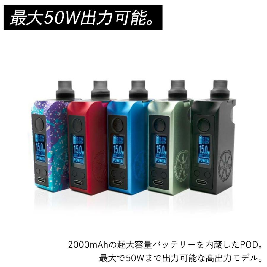 vape 電子タバコ Asmodus Minikin Pod アスモダス ミニキン ポッド pod型 爆煙 MTL DL ベイプ 本体 ミニ ...