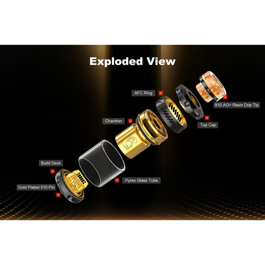 6周年 Hellvape Dead Rabbit V3 RTA 6th ヘルべイプ デッドラビット 電子タバコ vape アトマイザー RBA ...