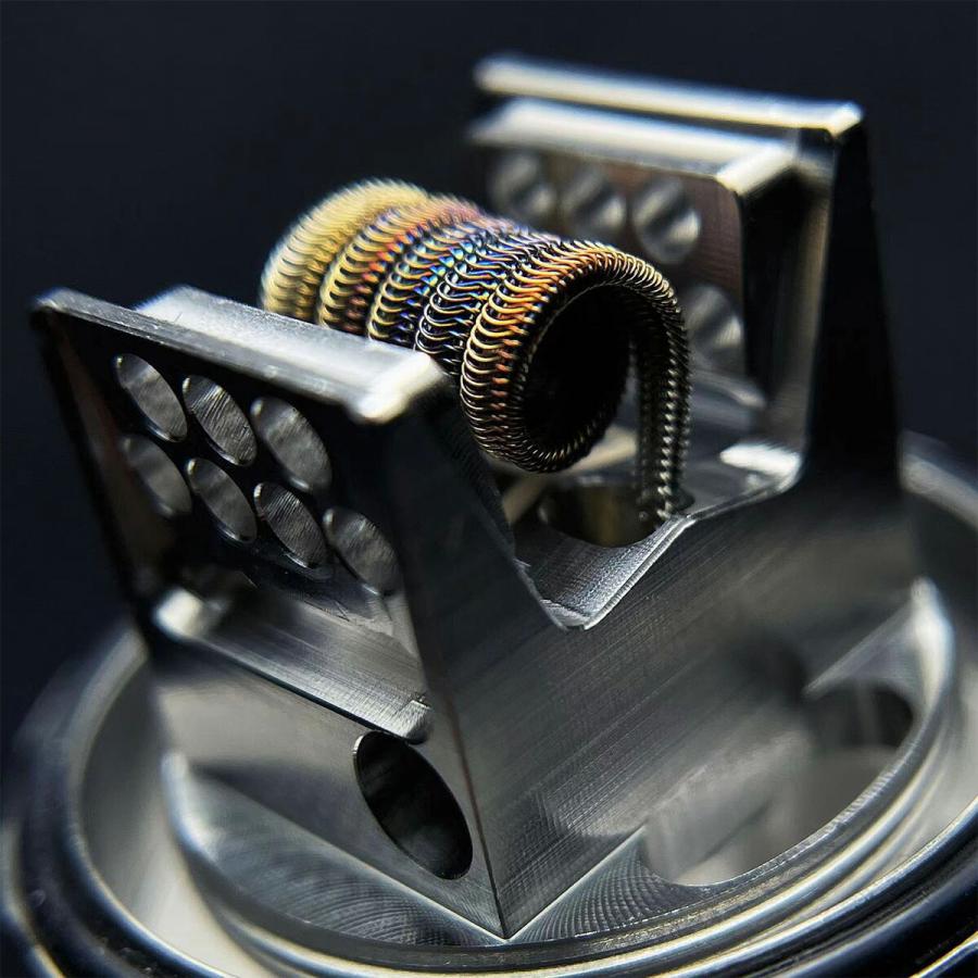 THC Blaze Solo RTA ブレイズ ソロ vape 電子タバコ アトマイザー べイプ ベープ 液漏れしない RBA 直径24mm ...