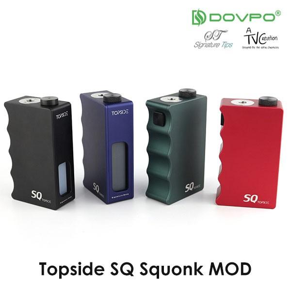 DOVPO Topside SQ Squonk MOD ドブポ トップサイド スコンク 電子タバコ vape mod メカニカルmod メカス ...