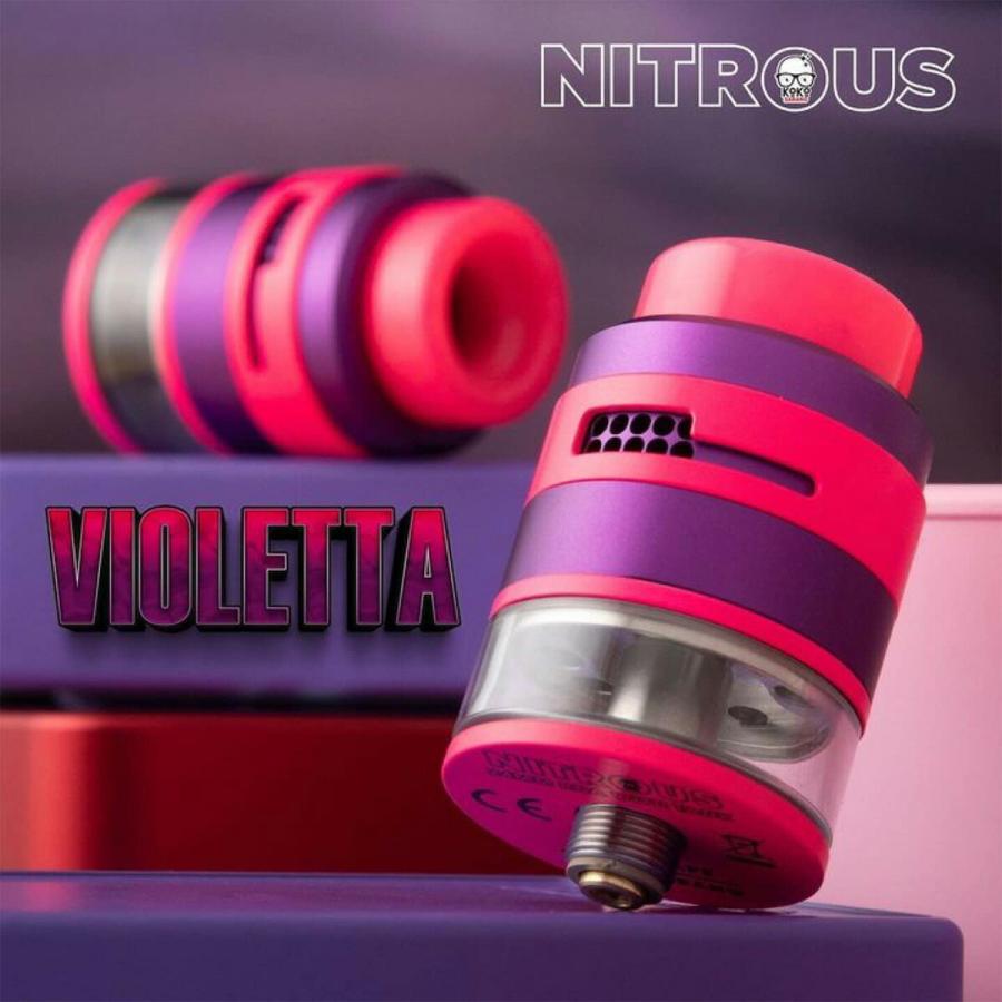 Damnvape NITROUS RDA with Tank 24mm RDTA ダムンベイプ ナイトラス 電子タバコ vape アトマイザー ...
