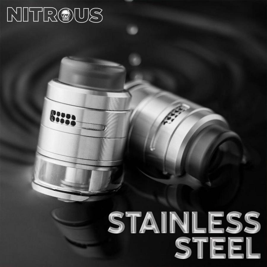 Damnvape NITROUS RDA with Tank 24mm RDTA ダムンベイプ ナイトラス 電子タバコ vape アトマイザー ...