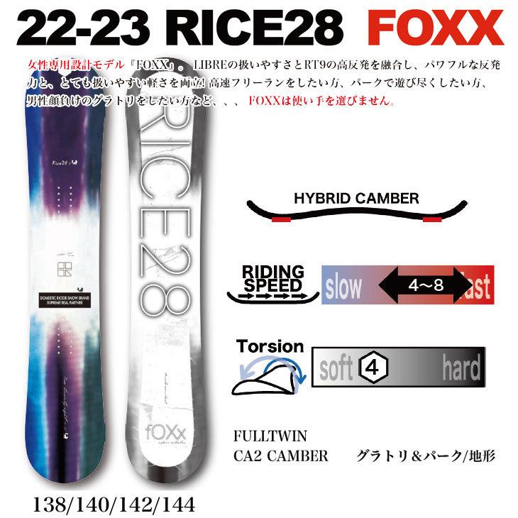 RICE28 【即出荷】22-23 RICE 28 ライス スノーボード 板 RICE28 【即出荷】22-23 RICE 28 ライス スノーボード 板