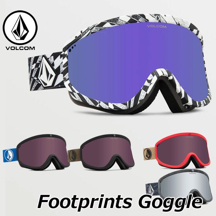 23-24 ボルコム VOLCOM スノボ ゴーグル SNOW Footprints Goggle【ラバーストラップ 】 【日本正規品 ...