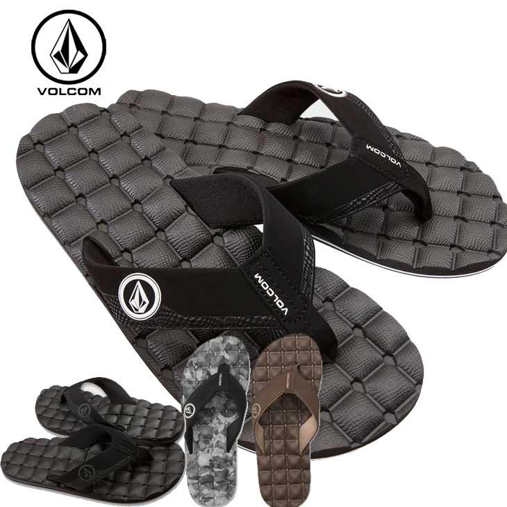 VOLCOM ボルコム ビーチサンダル Recliner Sandals V0812350 ship1 : フレアボードショップヤフー店 - 通販 - Yahoo!ショッピング