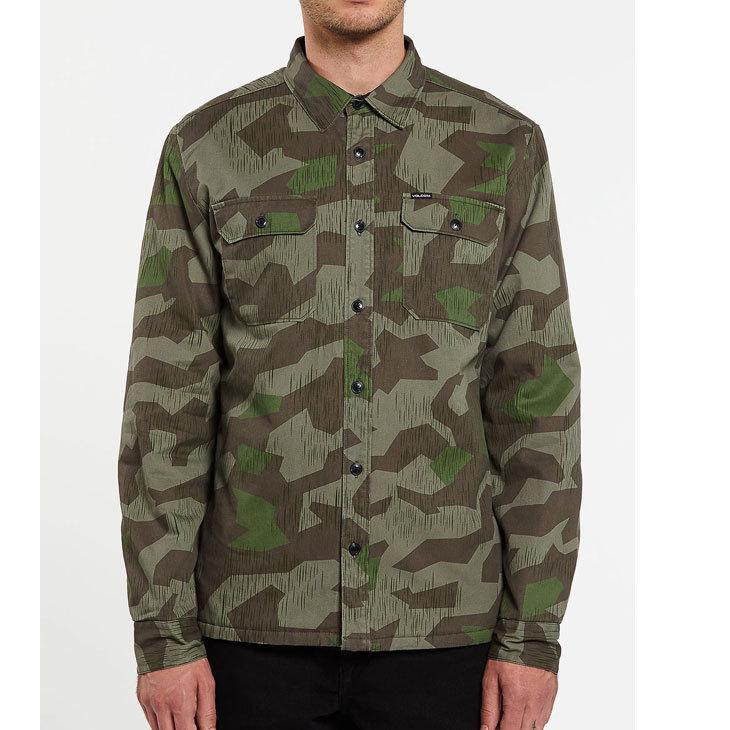 VOLCOM（ボルコム） シャツジャケット 長袖 volcom TRADEMAN L/S メンズ A0532000 ship1【返品種別 ...