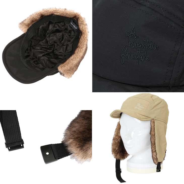REW 22-23 エビス ebs スノーボード キャップ cap 帽子 FUR CAP ファー キャップ ship1 ...