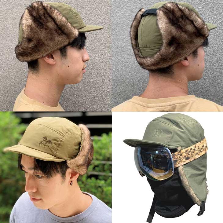 REW 22-23 エビス ebs スノーボード キャップ cap 帽子 FUR CAP ファー キャップ ship1 ...