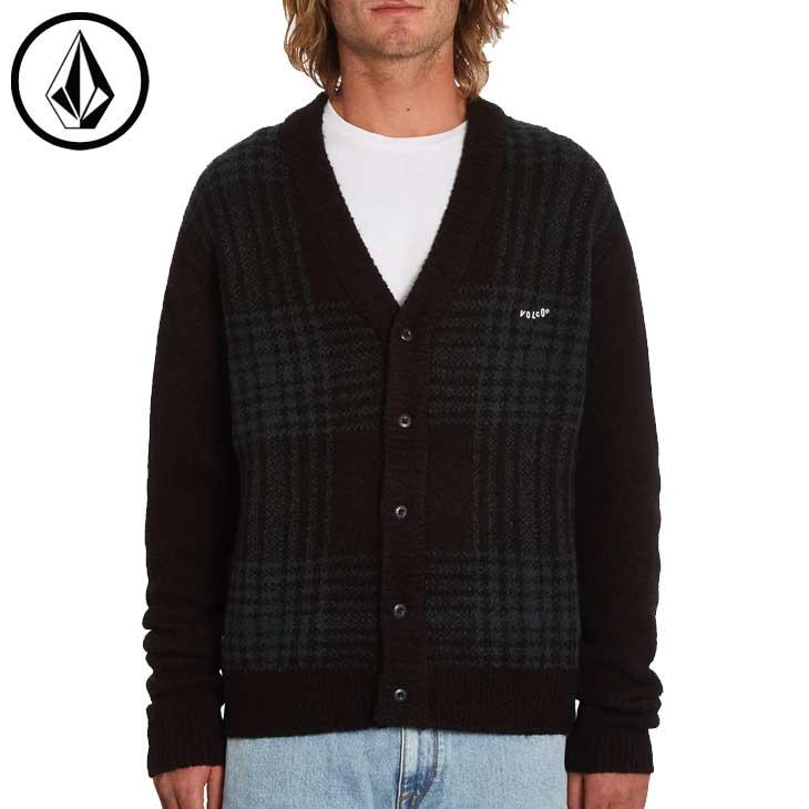 VOLCOM ボルコム 2022秋冬 メンズ カーディガン セーター ANARCHIETOUR CARDIGAN A0732204 ...