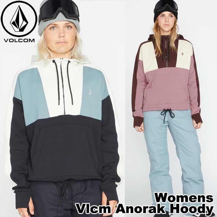VOLCOM（ボルコム） 22-23 VOLCOM レディース 耐水 パーカー WOMENS Vlcm Anorak Hoody ...