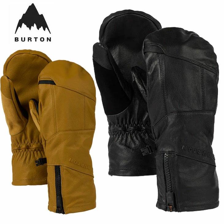 23-24 BURTON バートン メンズ グローブ [ak] Leather Tech Mittens レザー テック ミット ship1 ...