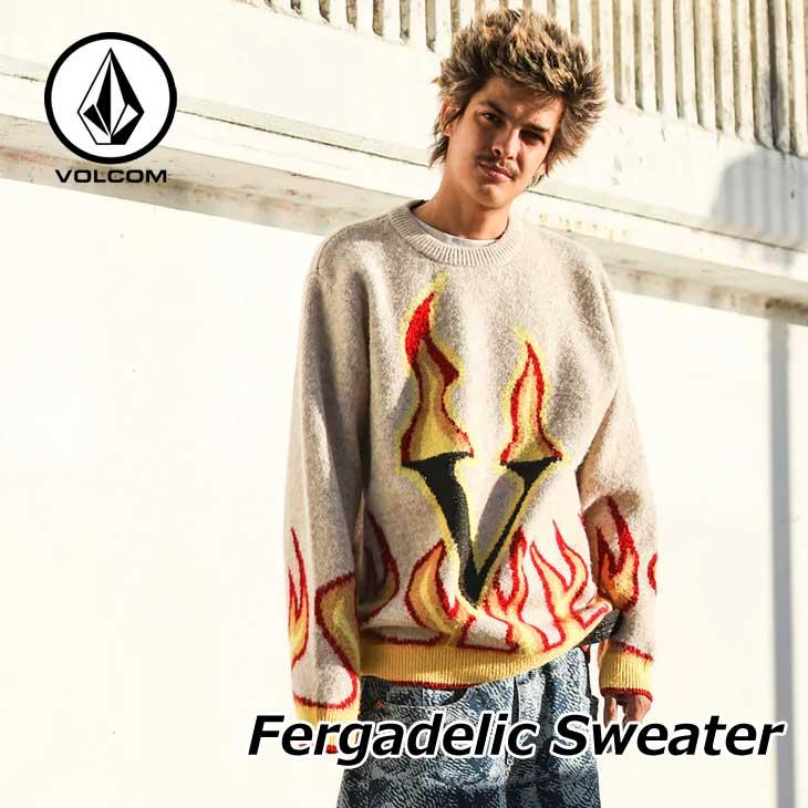 VOLCOM ボルコム セーター 2024秋冬 トップス Fergadelic Sweater A0732400 ship1【返品種別 ...