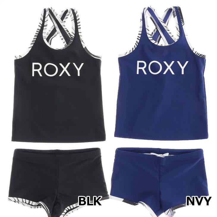 ROXY ロキシー キッズ 水着 ロゴ タンキニ MINI DEEP WATER (TSW191100) ガールズ 小学生【返品種別OUTLET】 :9rx33ktsw191100 ...