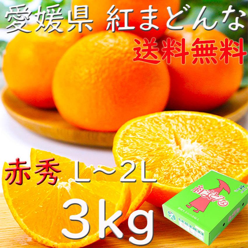 みかん 紅まどんな 送料無料 お歳暮 愛媛 赤秀 約3kg L〜2Lサイズ JAえひめ中央 光センサー選科 ギフト 熨斗 のし 贈答 プレゼント 御礼 高級 御歳暮 : フレッシュ直送便 ...