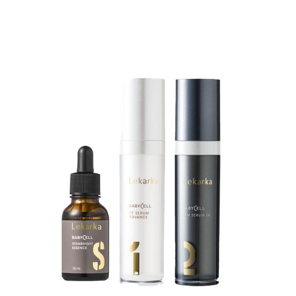 レカルカ 人気美容液3点セット「ステムブライトエッセンスL 15mL+CFセラムアドバンス 30mL+シムセラム EX 30mL」【正規代理店】 : Fleur Yahoo!店 - 通販 ...