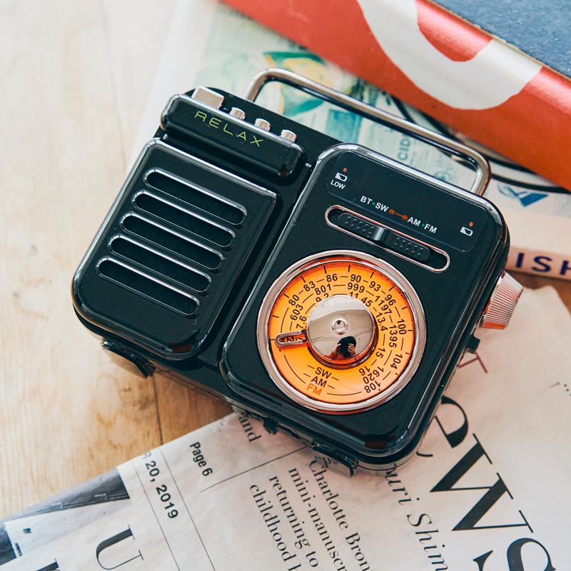 RELAX Multi Retro Radio（マルチレトロラジオ）多機能防災ラジオ Bluetoothスピーカー : Feelgood ...