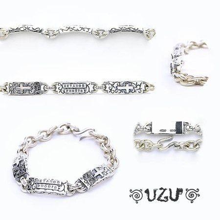 UZU ウズ ブレスレット レディース アクセサリー シルバー925 イブシバレル仕上げ BU-105-19 : Flora de stt - 通販 - Yahoo!ショッピング