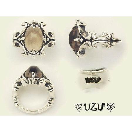 UZU ウズ 指輪 レディース アクセサリー RI-1220 SQ シルバー925 スモーキークォーツ リング12/2 : Flora de stt - 通販 - Yahoo!ショッピング