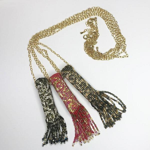 万華鏡 ペンダント テレイドスコープ ビーズ織 手作り 1個 telebeads 母の日 ホワイトデー ギフト クリスマス 誕生日 お祝い ...