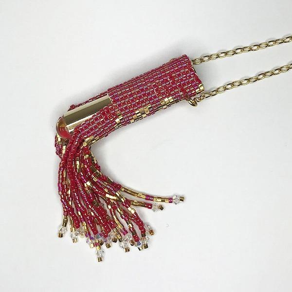 万華鏡 ペンダント テレイドスコープ ビーズ織 手作り 1個 telebeads 母の日 ホワイトデー ギフト クリスマス 誕生日 お祝い ...